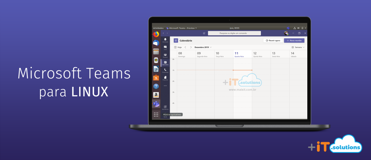 Microsoft Teams para Linux é lançado oficialmente pela Microsoft – Mais IT Microsoft Teams para Linux é lançado oficialmente pela Microsoft – Mais IT
